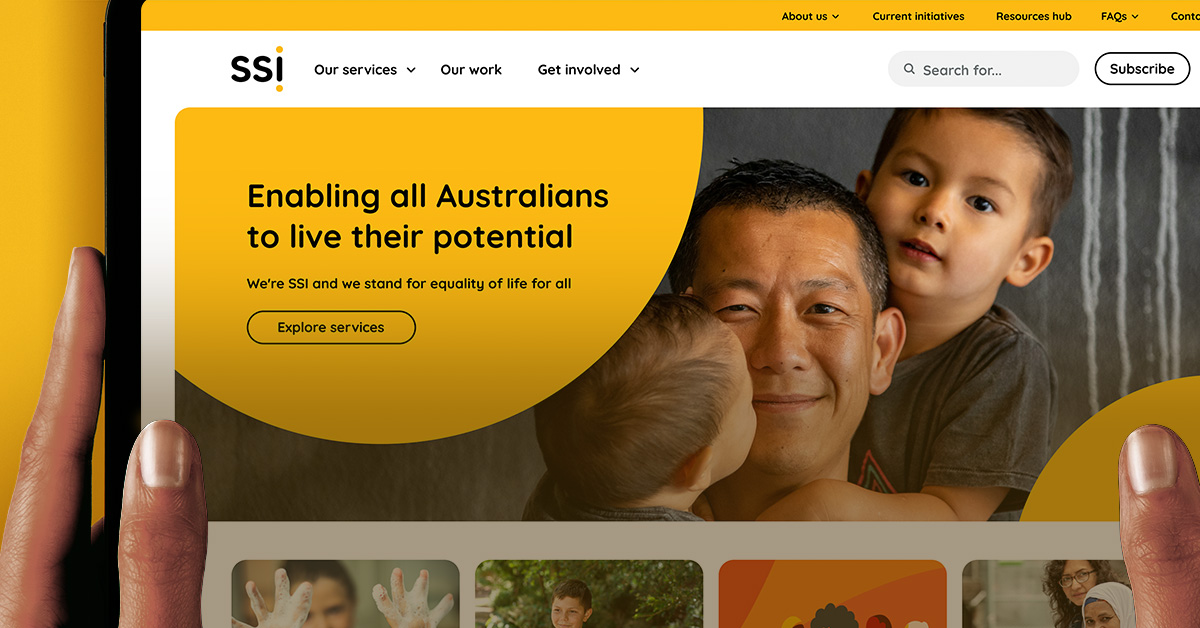 Redesigning the SSI digital experience - GHO Sydney